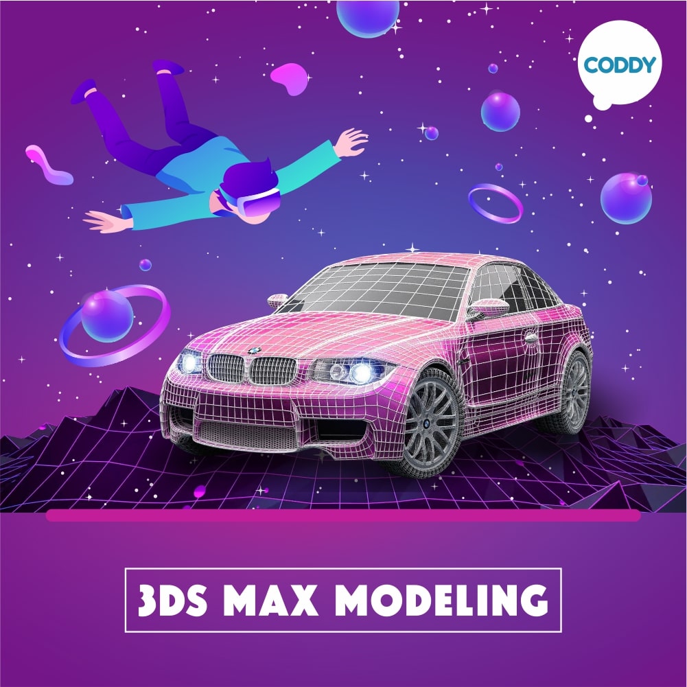 Course "Three-dimensional modeling in 3DS Max" – Coddy programming school