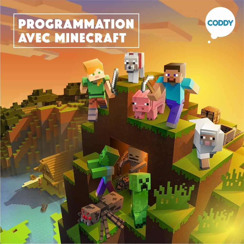 Programmation de Minecraft pour les enfants à Moscou