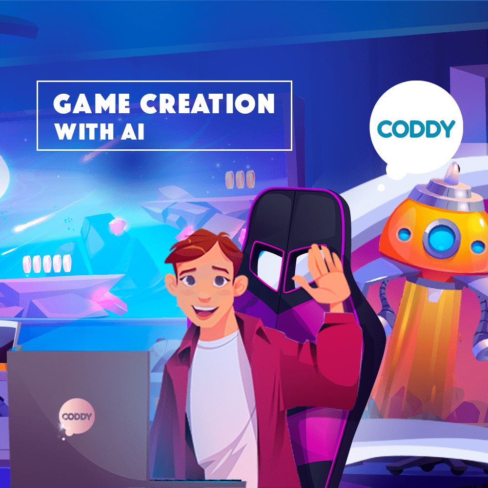 AI Game Creator courses for children from 12 to 16 — Creating games using neural networks online ...