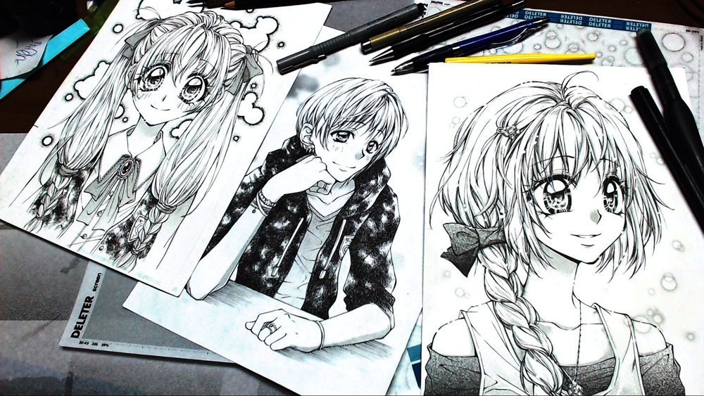 How to learn to draw anime? − CODDY programming school for kids in Moscow