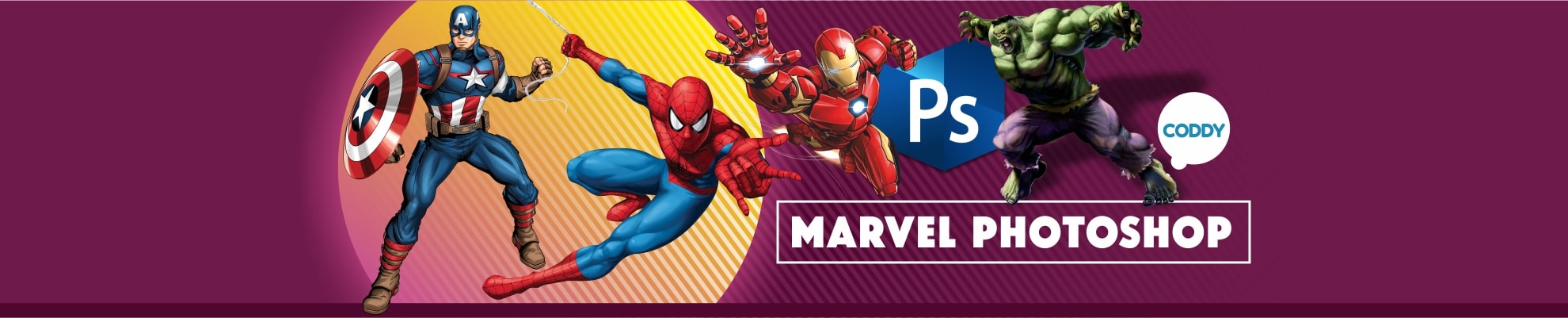 Course «Creating Marvel characters in Photoshop» – CODDY programming ...